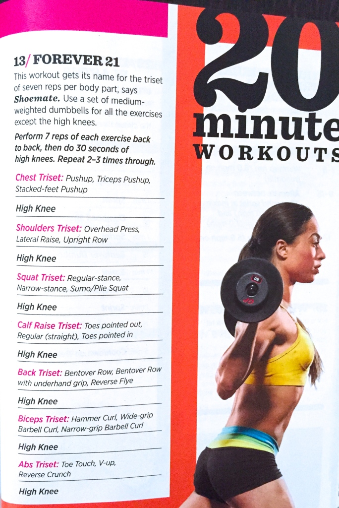 Fat Blasting Workouts Featured in Muscle & Fitness Hers | Cari Shoemate